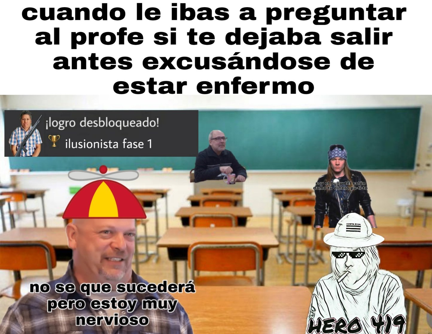 Una a hacerlo más largo, pero me dio pereza - Meme subido por Hero419 ...