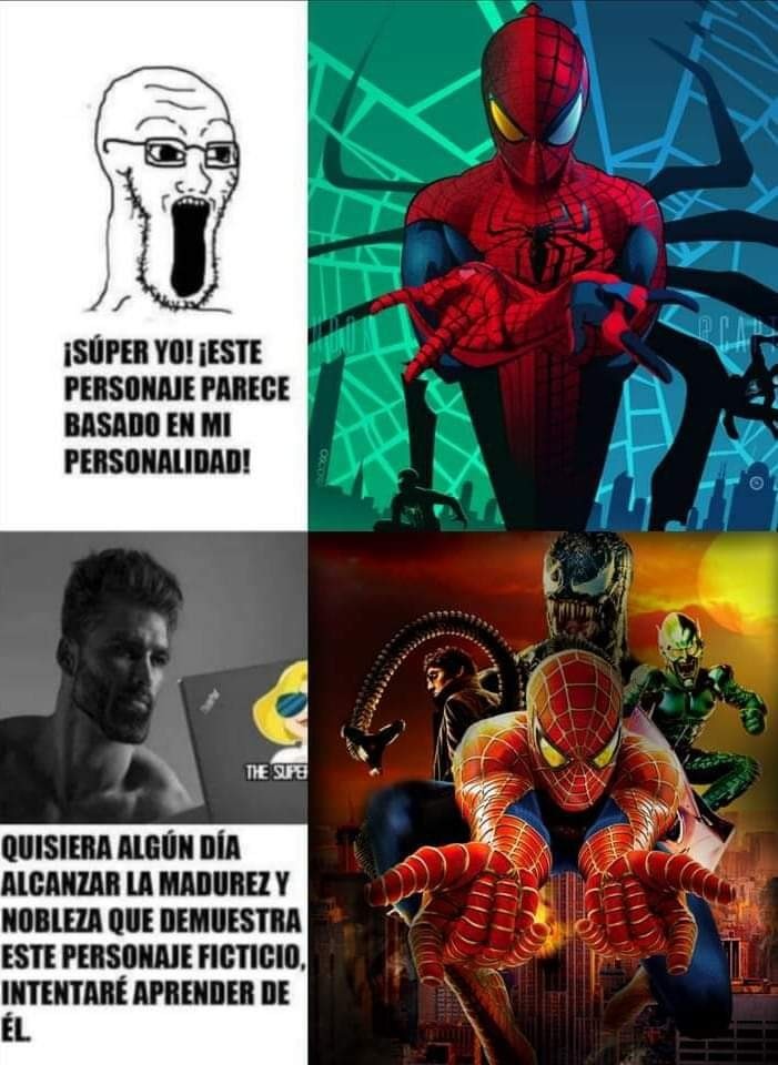 Me gustan ambas, pero prefiero la trilogía, no por que es infancia, si ...