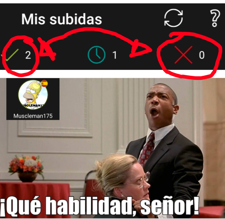 A lo mejor me lo rechazan y me fastidian la racha pero tengo que ...