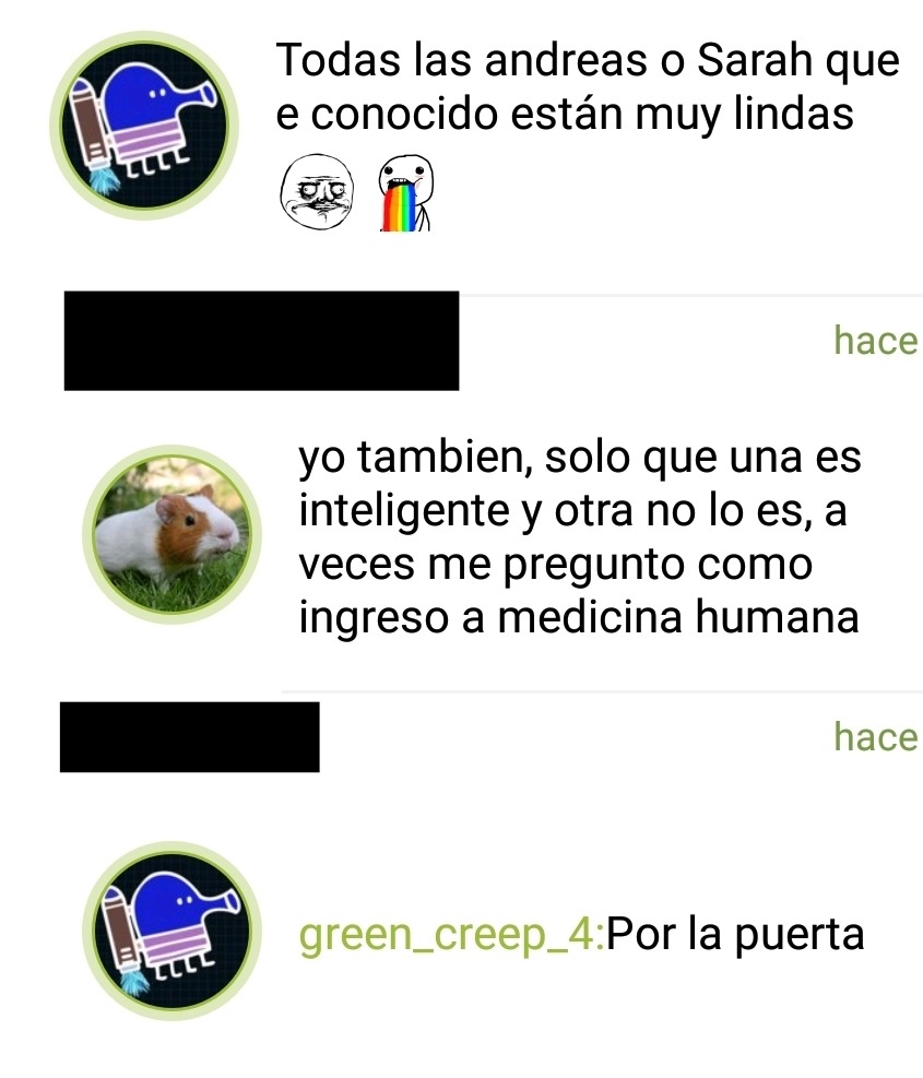 Entró por la puerta - Meme by Playnautas :) Memedroid