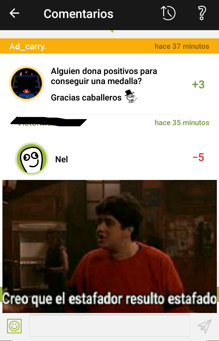 No me lo esperaba ⁽⁽ (꒪ͦᴗ̵̍꒪ͦ=͟͟͞͞ ꒪ͦᴗ̵̍꒪ͦ) ⁾⁾ - Meme subido por Ad ...