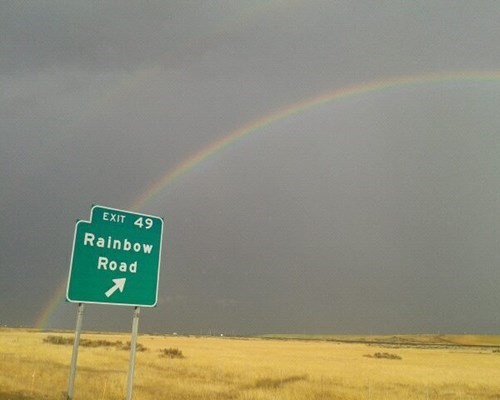 Rainbow road - Meme subido por thumberman :) Memedroid