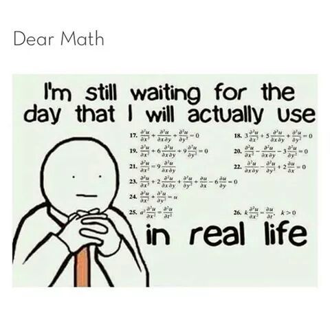 Dear Math Meme
