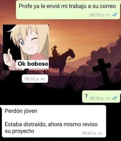 ok baboso - Meme by Kaleno87 :) Memedroid