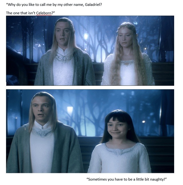 The best Galadriel memes :) Memedroid